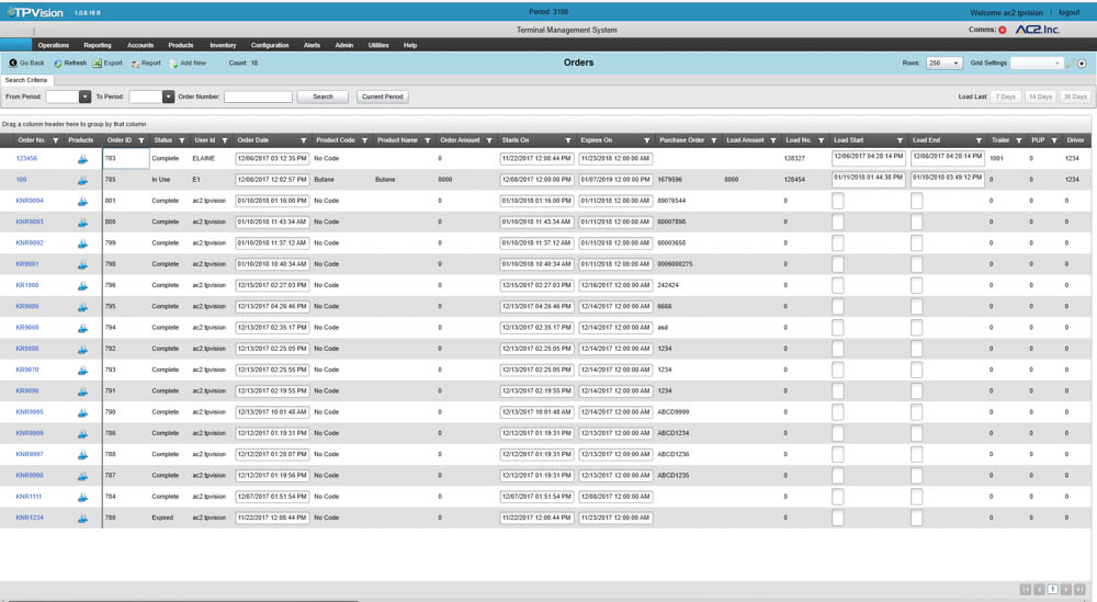 Terminal Management - TPVision -Management Software - AC2, Inc.